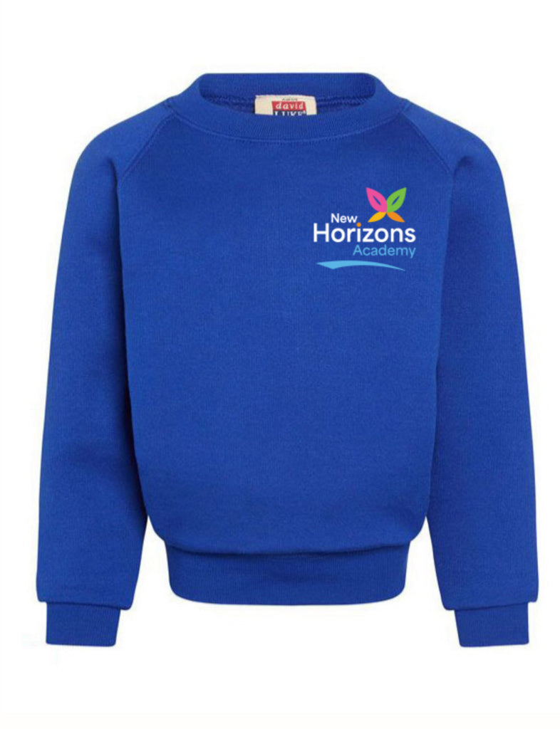 New Horizon Academy Crew Neck Sweatshirt with Logo – Uniform Shop ...