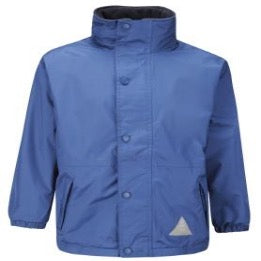 Stanton Cross Primary STAFF Royal Storm Dry Reversible Jacket with Log ...